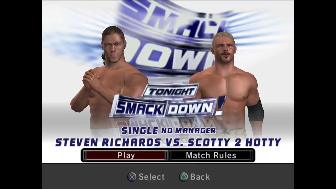 Steven Richards vs Scotty 2 Hotty - WWE SmackDown! vs. RAW 2006 | 2023 ...