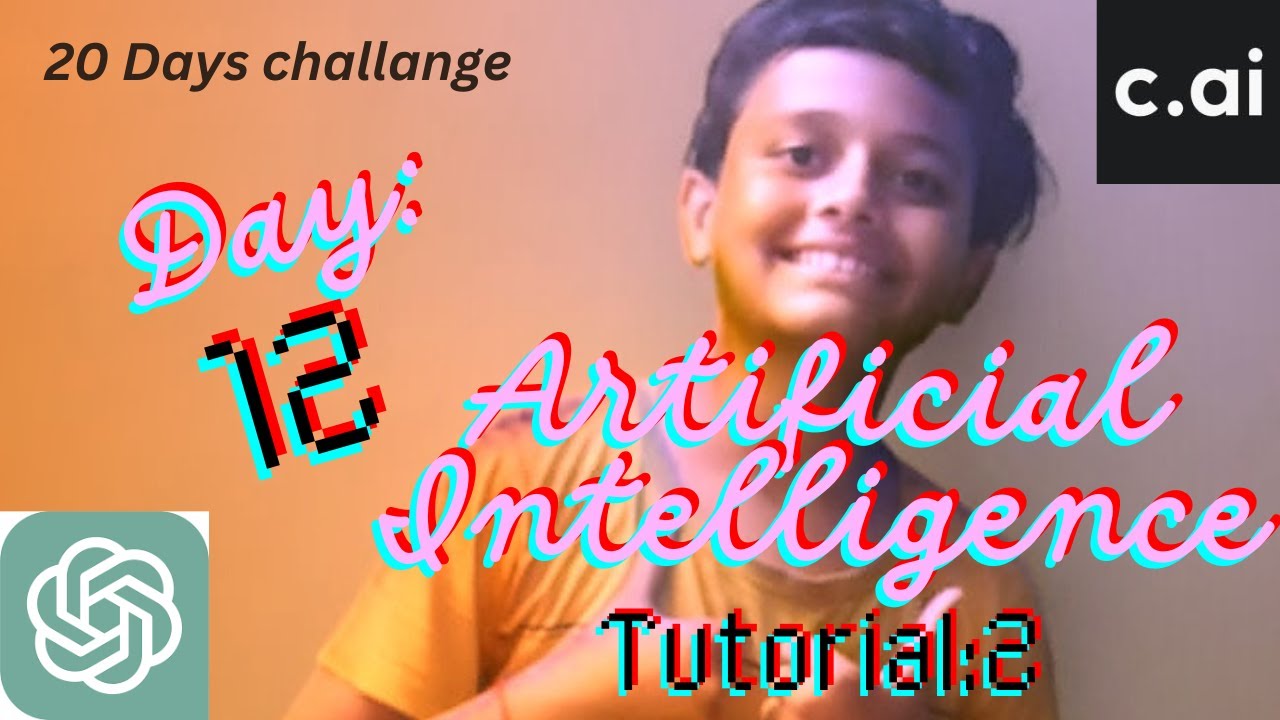 Artificial Intelligence||Tutorial:2||20dayschallenege||day12 - YouTube