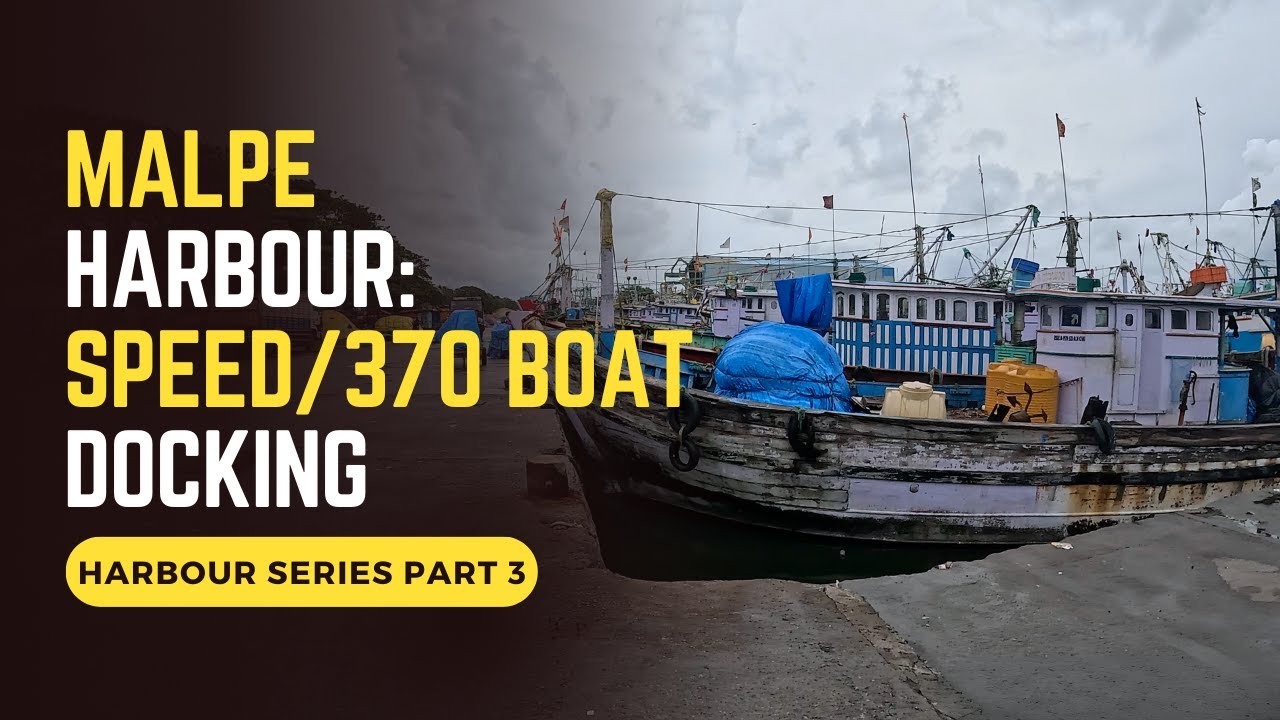 Speed Boat Docking During Rainy Season - YouTube