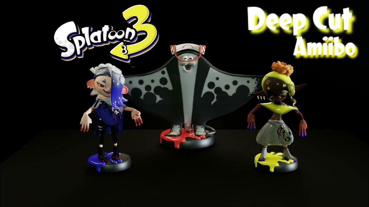 Splatoon 3 Deep Cut Amiibo Reveal - YouTube