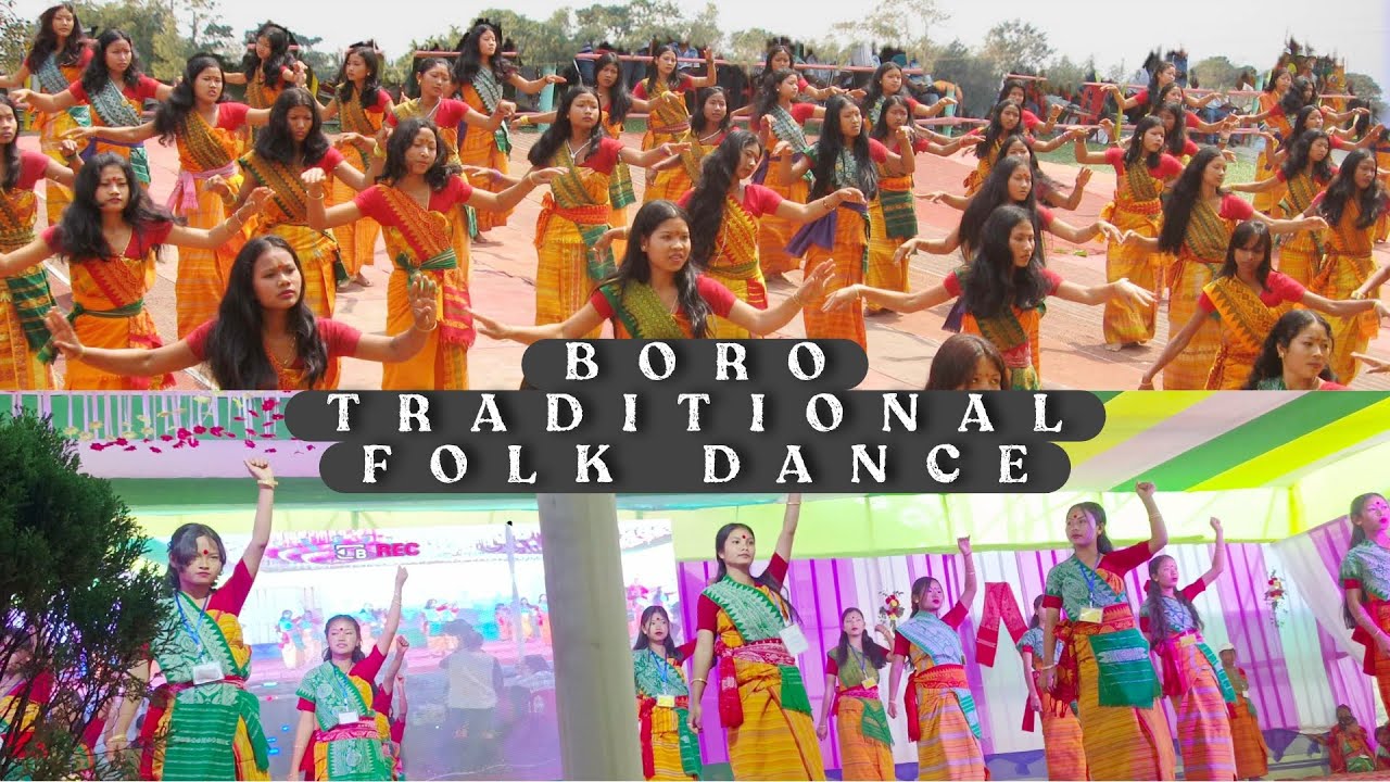 " BODO TRADITIONAL FOLK DANCE " || NWLWBARI BATHOU PROGRAM || NWLWBARI ...