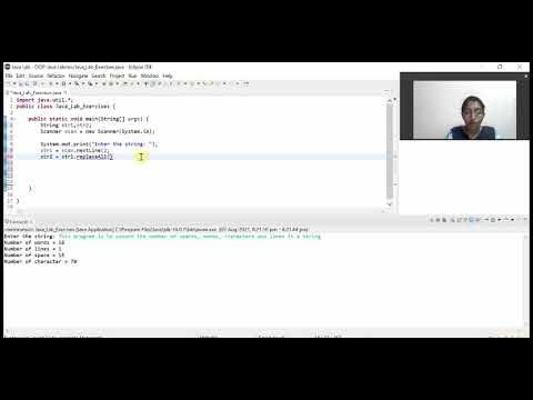 Replace more spaces with single space in Java - YouTube