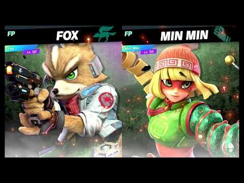 Super Smash Bros Ultimate Amiibo Fights – 6pm Poll Fox vs Min Min - YouTube