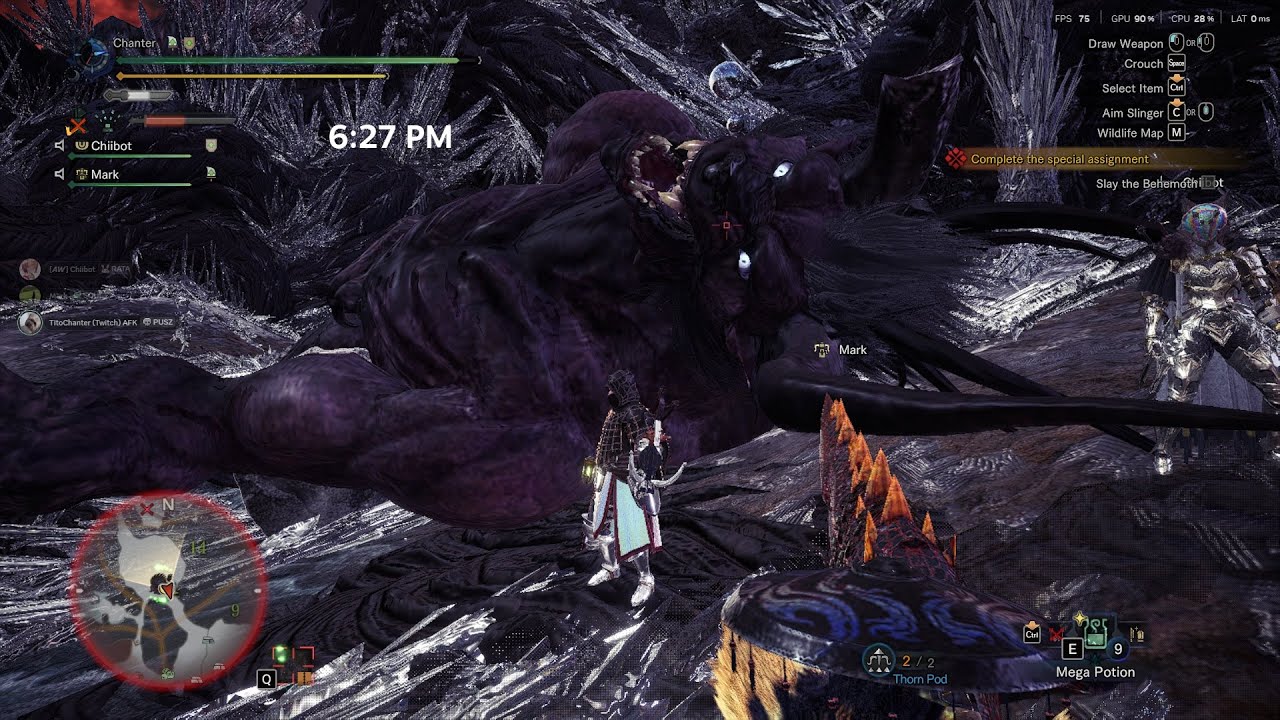 Behemoth and 4 musketeers in MH World - YouTube