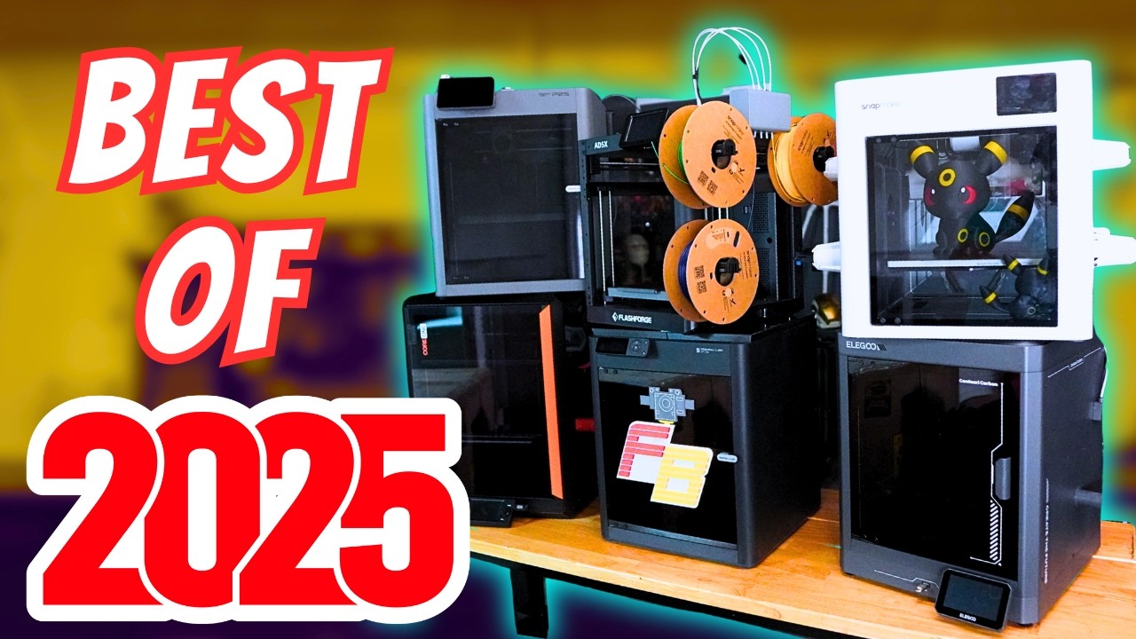 Best 3D Printers of 2025! What Should YOU Buy? - YouTube