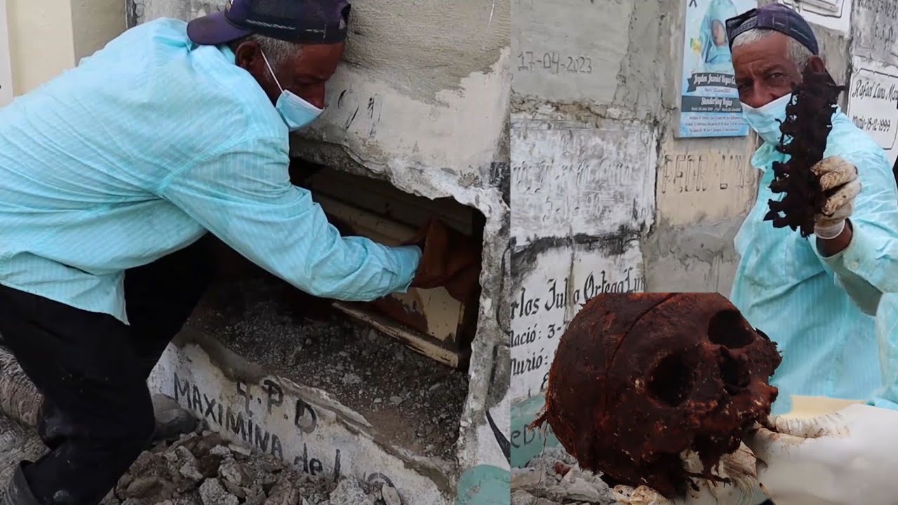 SACANDO Esté Cadáver , NOS LLEVAMOS TREMENDA SORPRESA | Cementerio ...