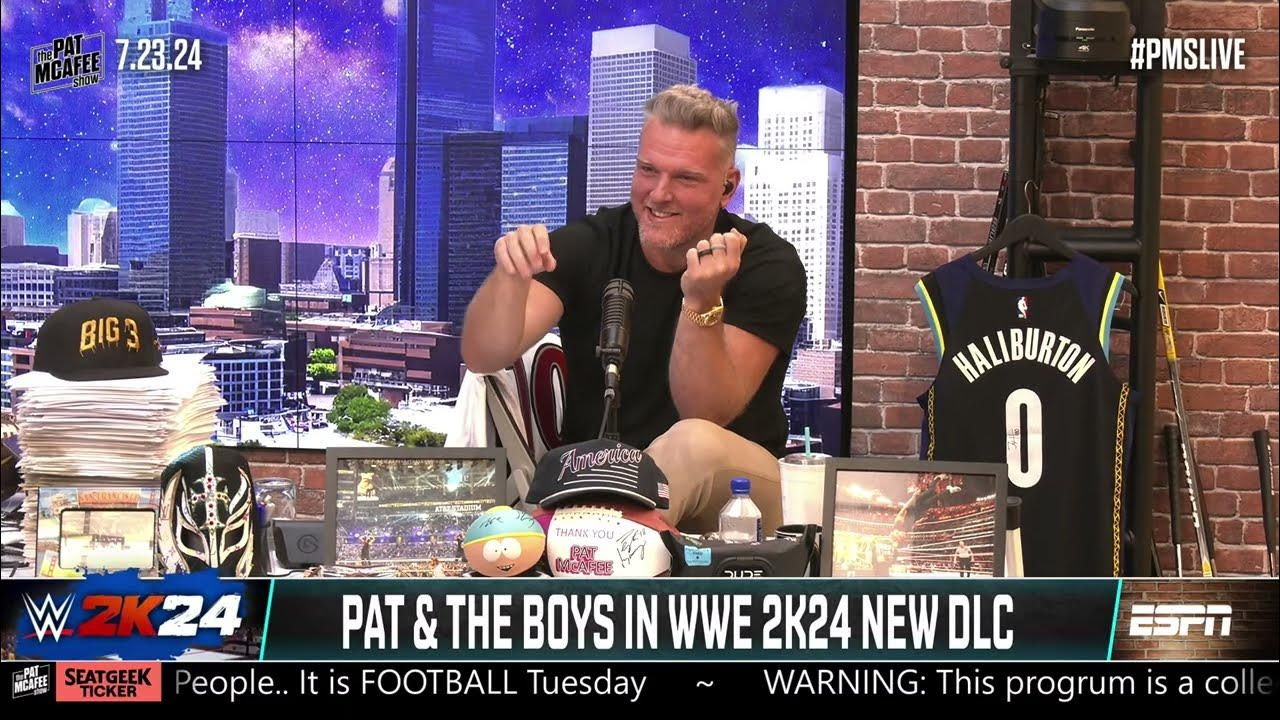 The Pat McAfee Show Live | Tuesday July 23rd, 2024 - YouTube