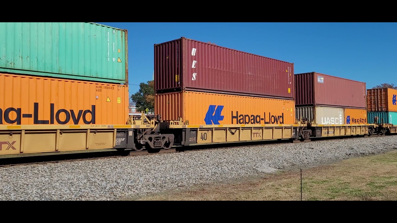 NS 237 Intermodal Taylors, SC w/ACe leader - YouTube