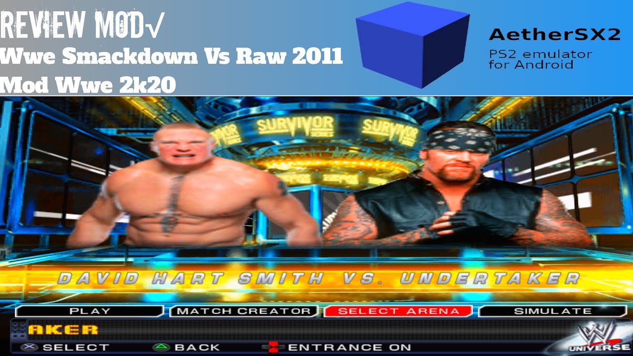 Review Mod Wwe SmackDown Vs Raw 2k20 - YouTube