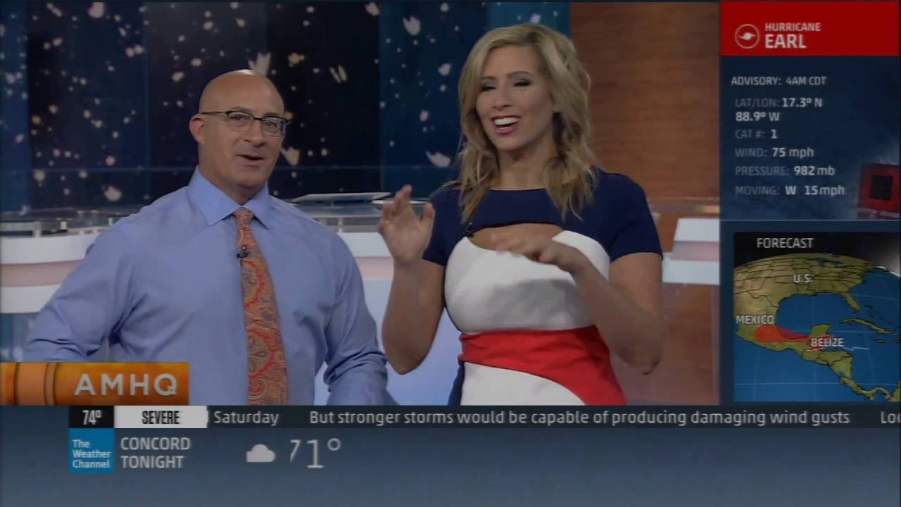 Rachel Rollar Weather Channel Hit - YouTube