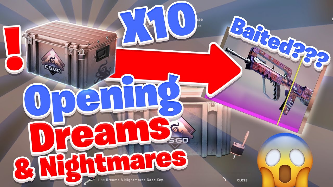 OPENING DREAMS & NIGHTMARE CASES - CS:GO CASE OPENING - GIVEAWAY CLOSED ...