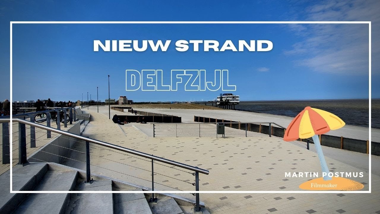 Nieuw strand in Delfzijl - YouTube