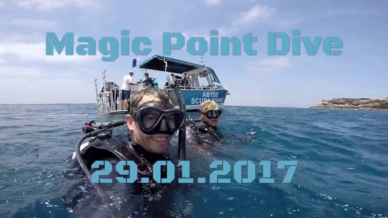 Scuba Diving Magic Point, Sydney - 29.01.17 - YouTube