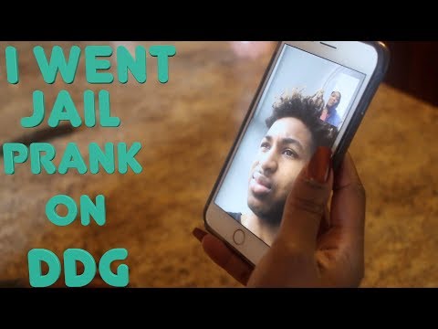 I WENT TO JAIL PRANK ON DDG !!!!