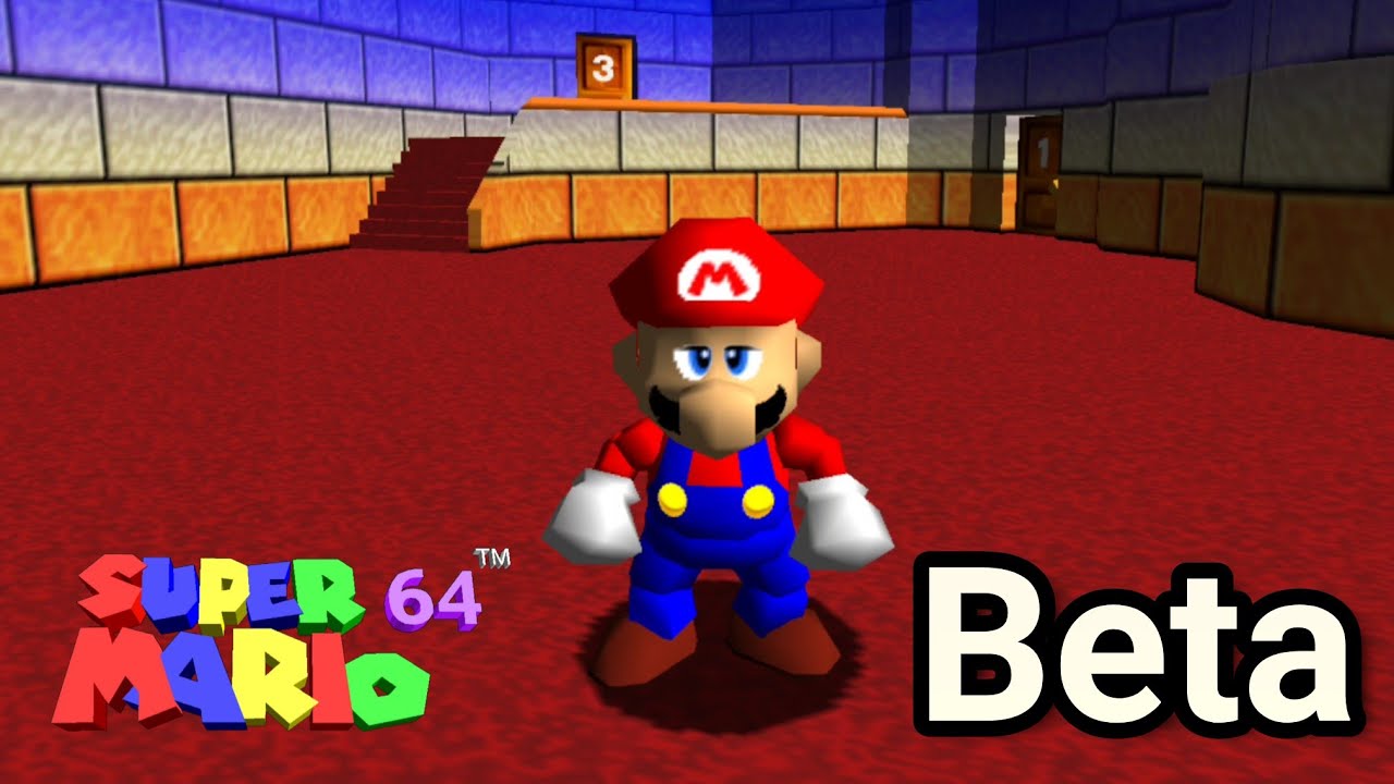 Super Mario 64 Beta 3/9 Stars Played on Android - YouTube