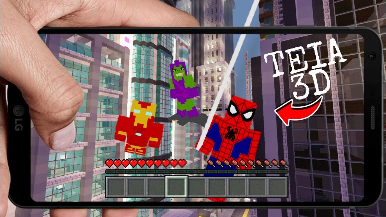 SAIU!!!! V5 DO MELHOR ADDON DO HOMEM ARANHA O SPIDERTEK PARA ...