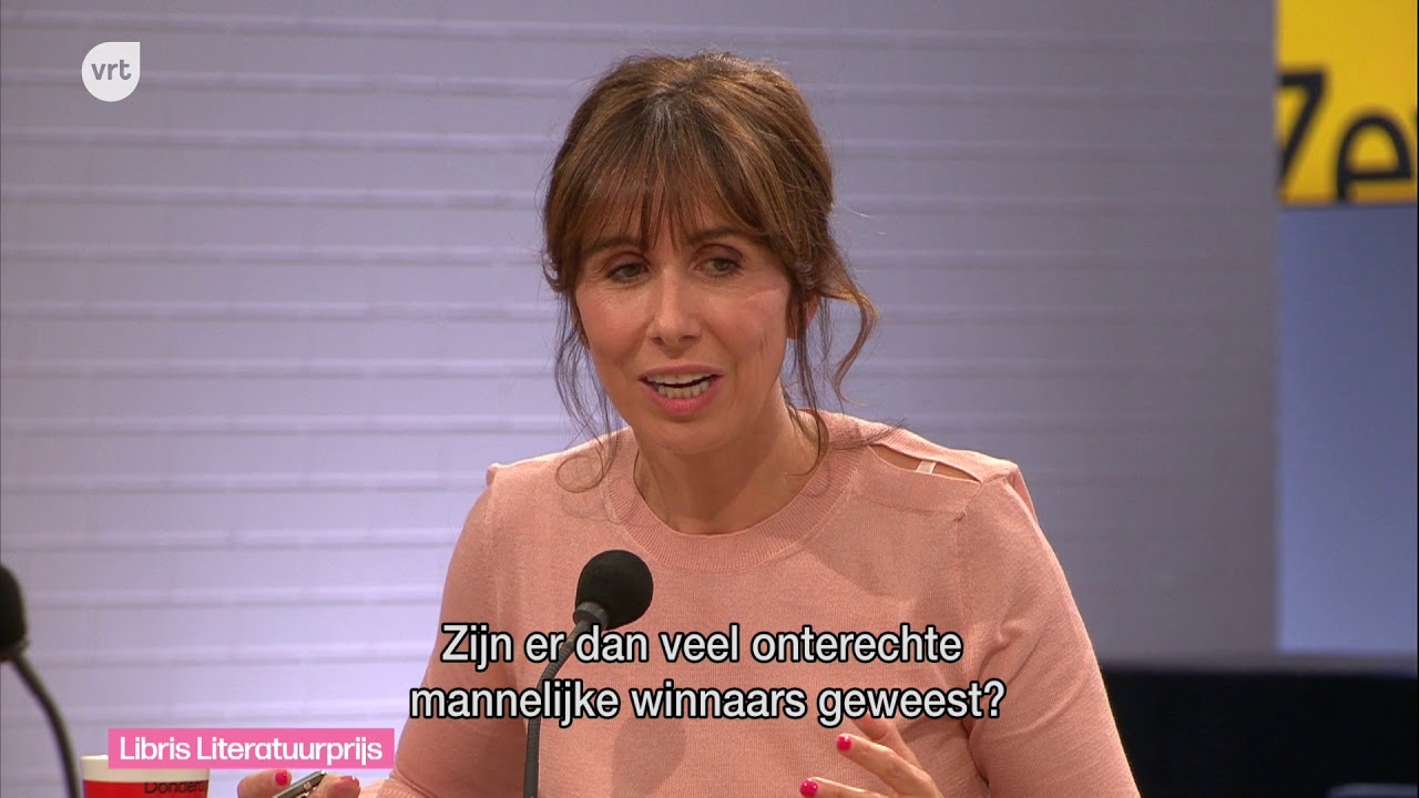 Saskia De Coster in De zevende dag' over de Libris Literatuur Prijs ...