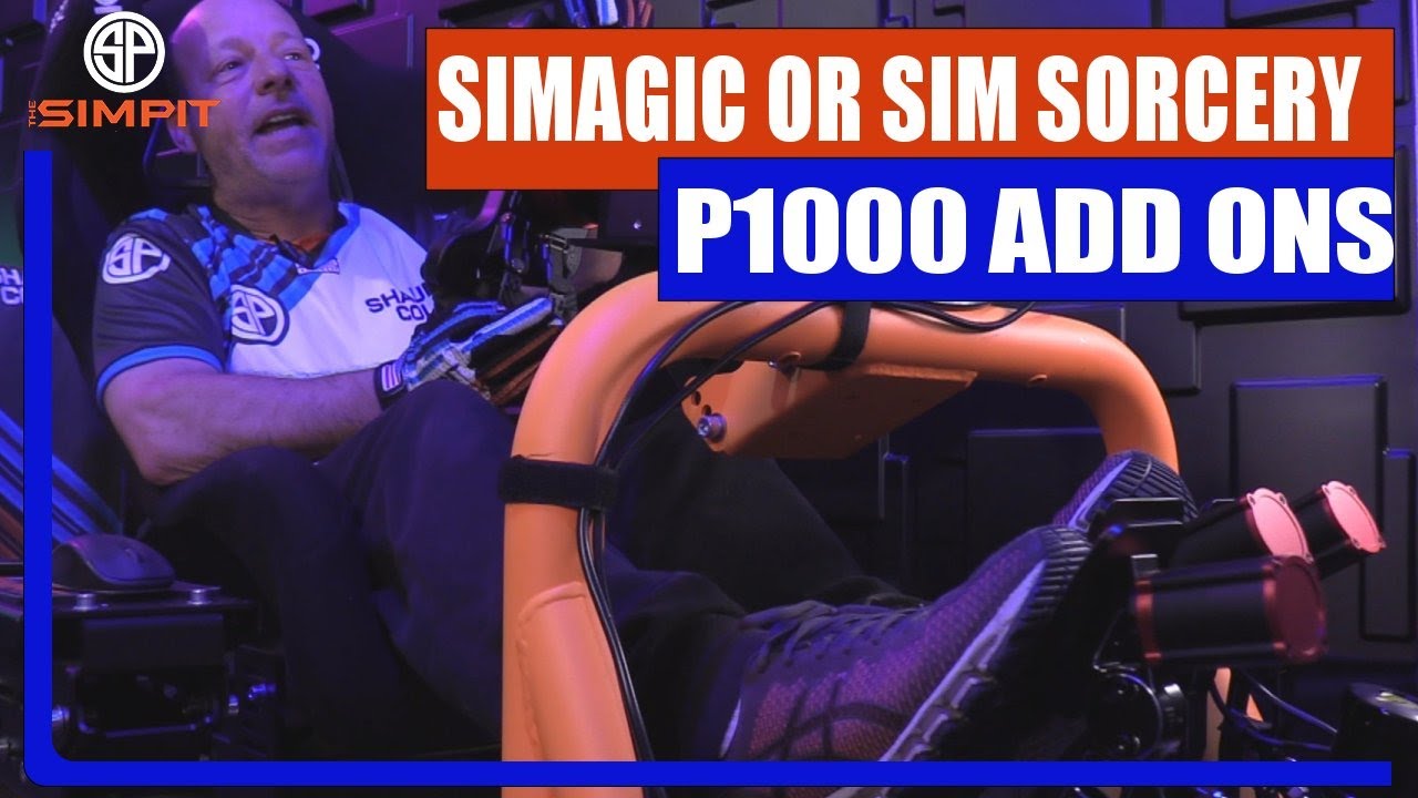 P1000 Pedal Haptics and Hydraulics - SiMagic or Sim Sorcery - YouTube