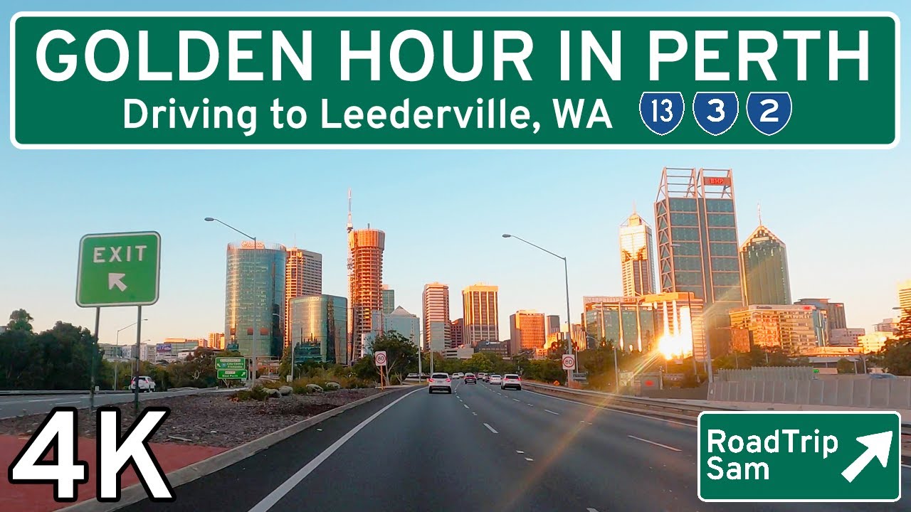 Drive to Leederville - Perth, Western Australia - 🇦🇺 4K / Raw Audio ...