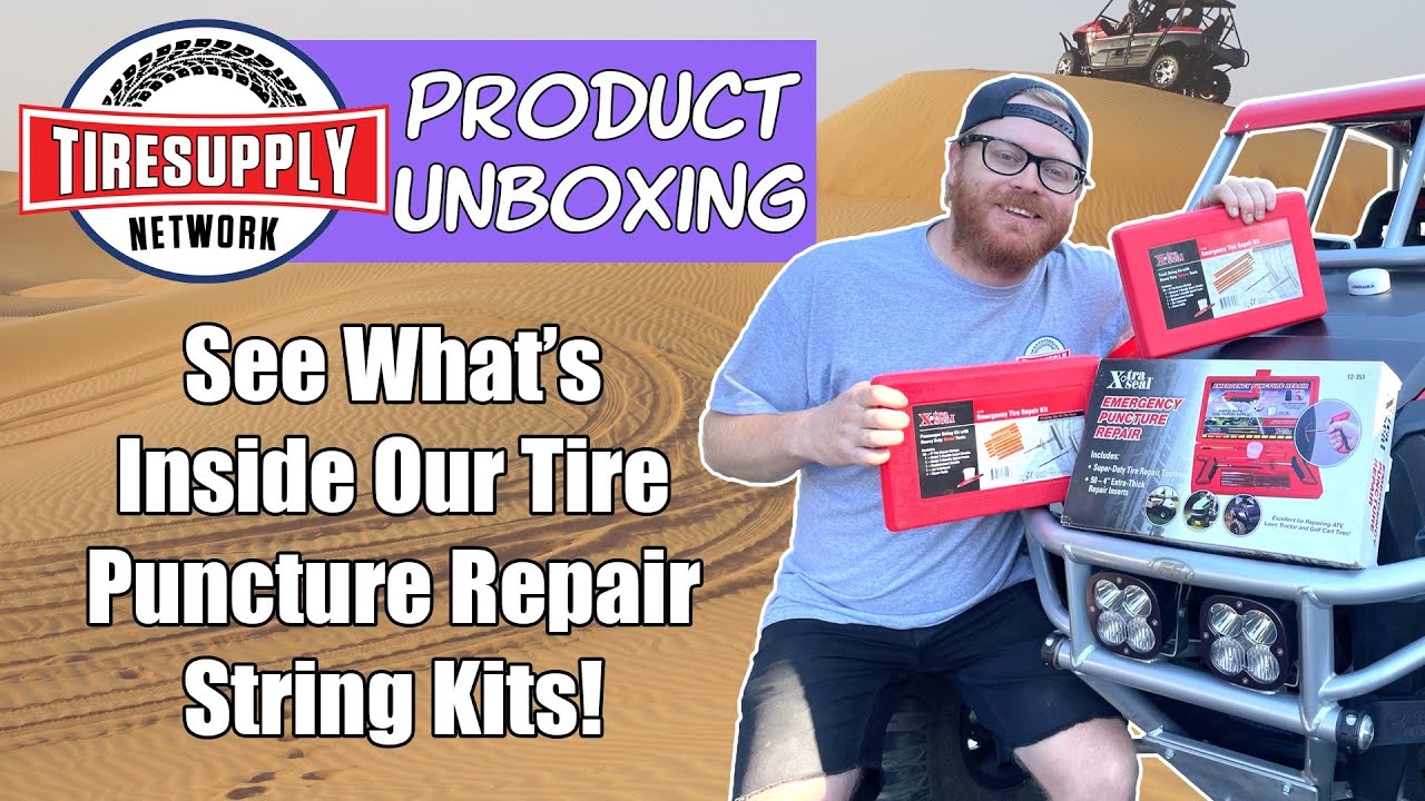 Unboxing Tire Puncture Repair String Kits - First Aid for ATV, UTV ...