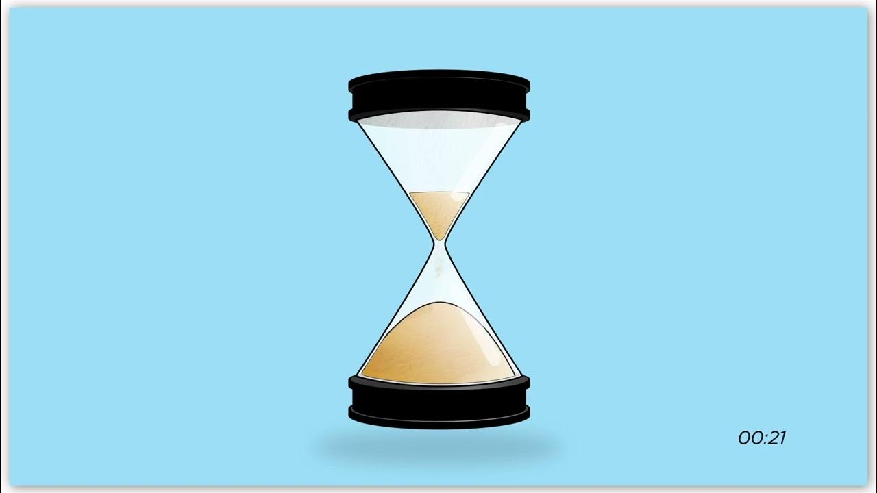 1 MINUTE Simple Hourglass Timer - YouTube