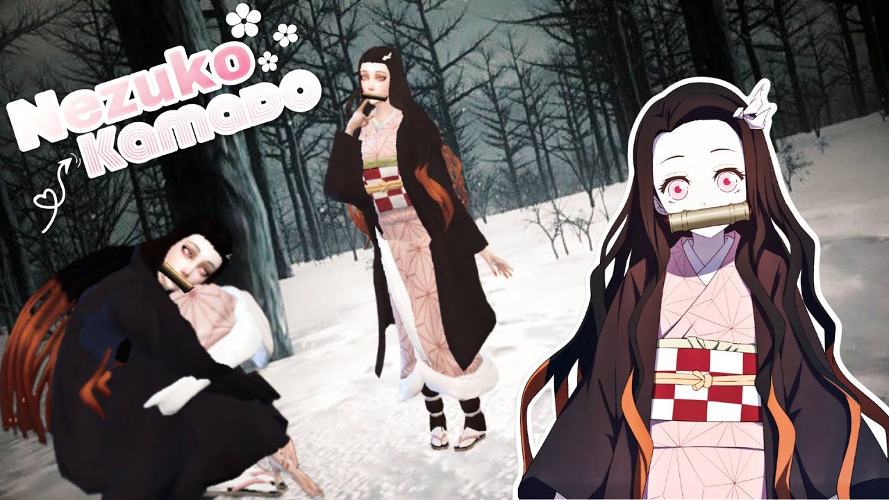 Nezuko Kamado Bamboo Muzzle For The Sims 4 In 2021 Si
