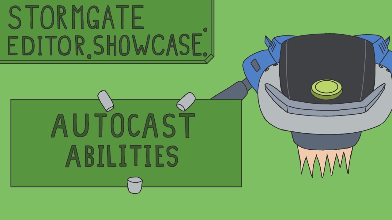 Stormgate Editor Showcase Autocast Abilities - YouTube