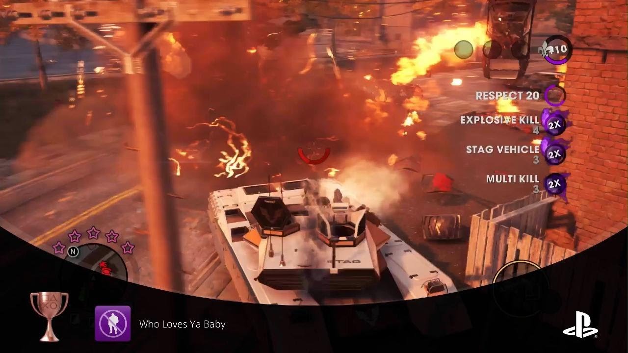 Saints Row: The Third Remastered Who Loves Ya Baby Trophy - YouTube