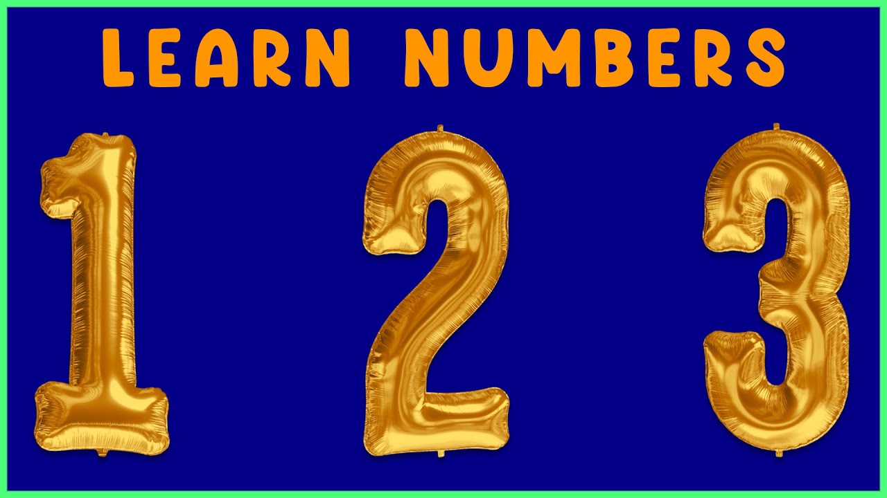 Numbers Song 1 – 10 | 123 Educational Videos for Toddlers | 1234 ...