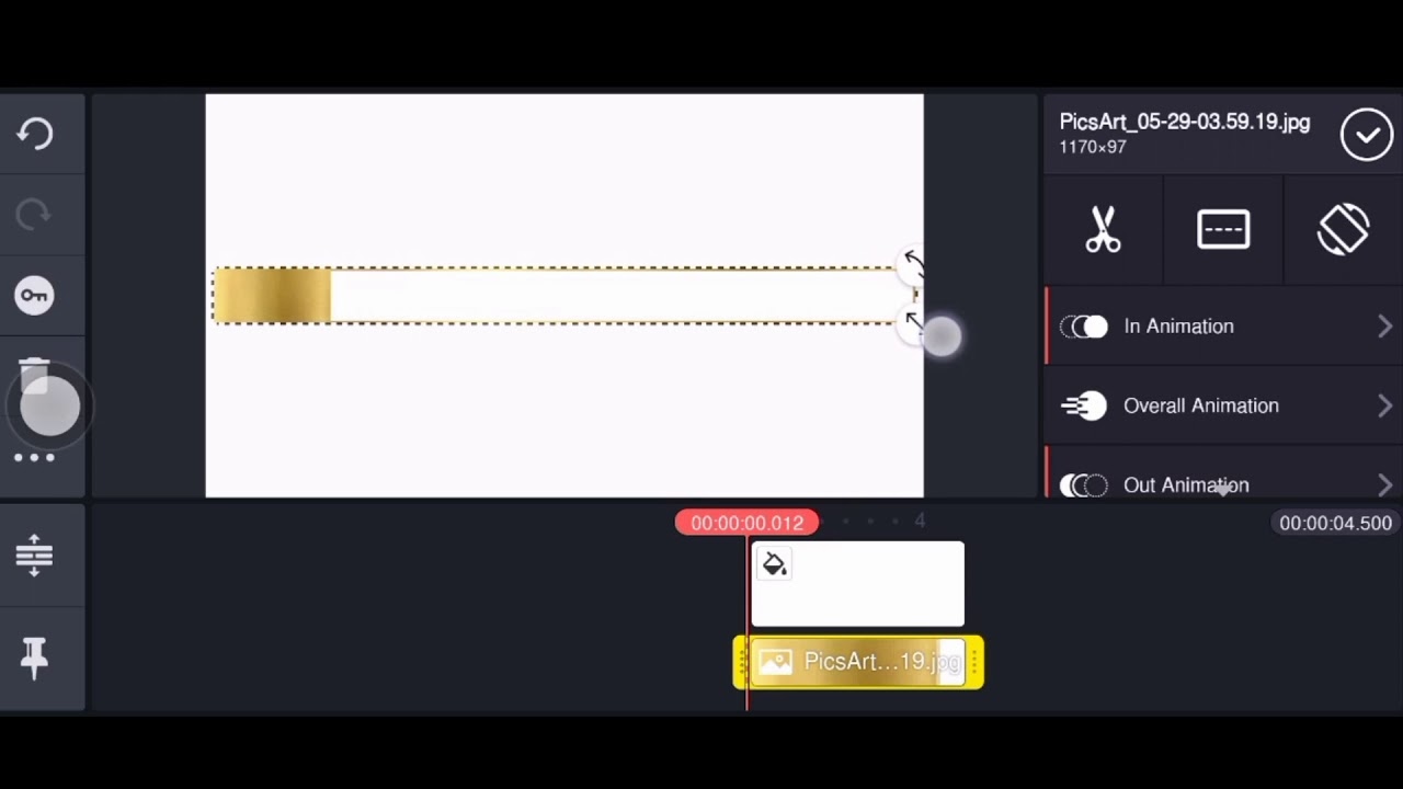How to make a transition animation || pies art & kinemaster || M.D ...