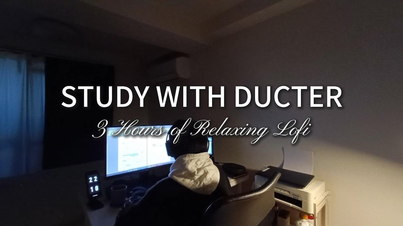 Study With Ducter | 3 Hours of Relaxing Lofi - YouTube