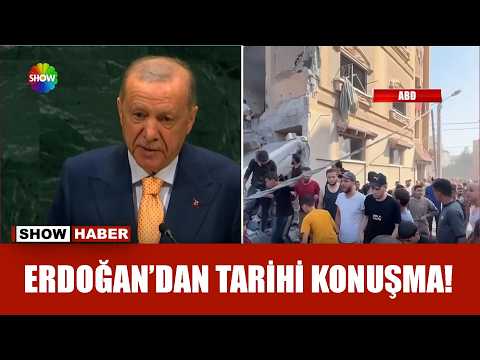 Erdoğan 16. kez BM Genel Kurulu’na seslendi!