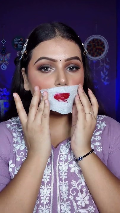 Viral Lipstick Hack 😳💄 Viralshort Youtubeshorts Makeupchallange