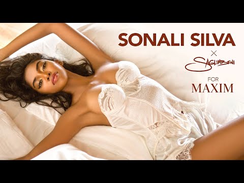 Sri Lankan beauty Sonali Silva X Saglimbeni for Maxim India