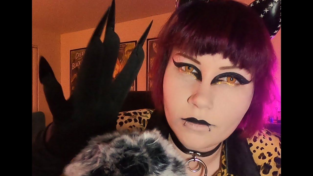 [ASMR] Cat Scratch Fever (mic scratching, tapping, face touching, hand ...