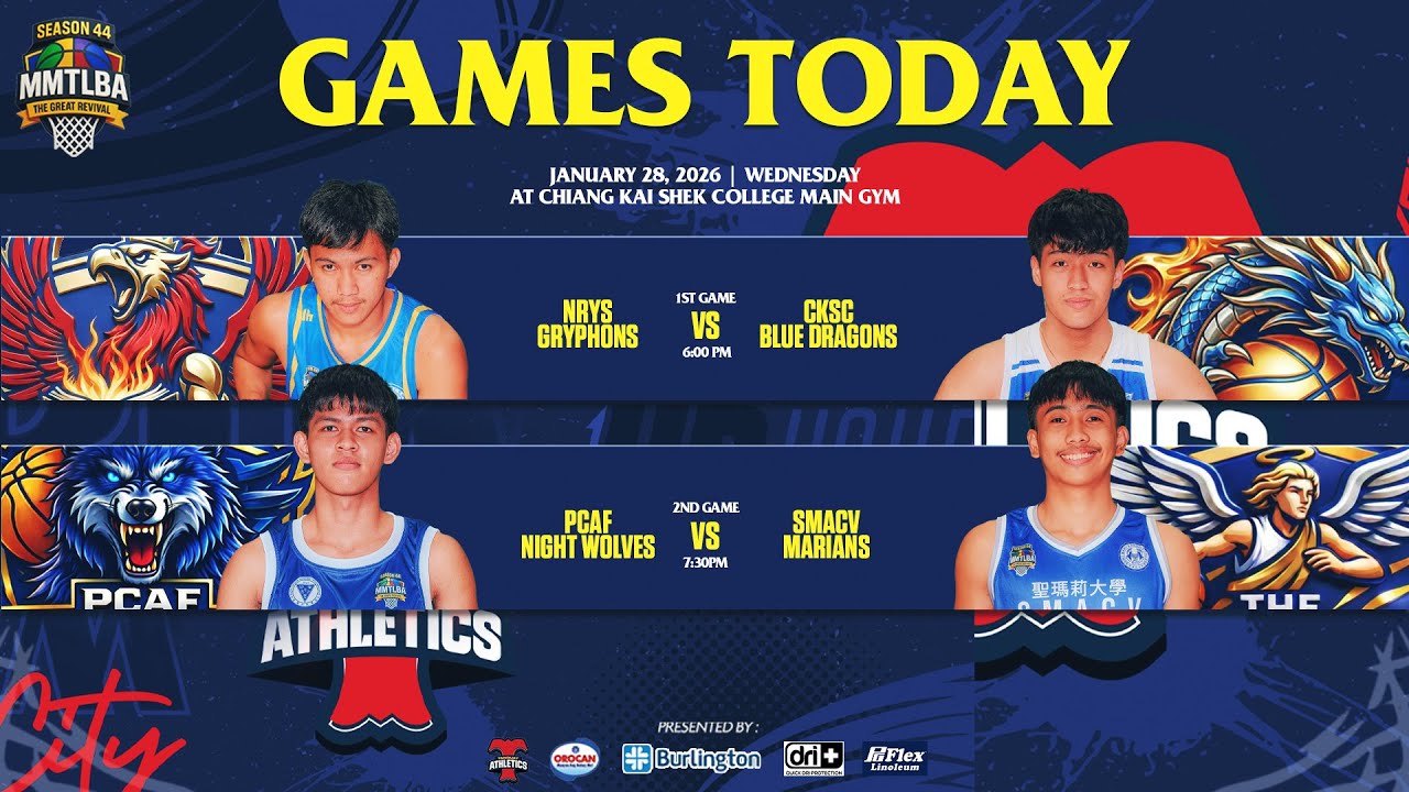 MMTLBA Season 44 2026 - Game 1: NRYS vs CKSC Jan. 28, 2026 - CKSC Gym ...