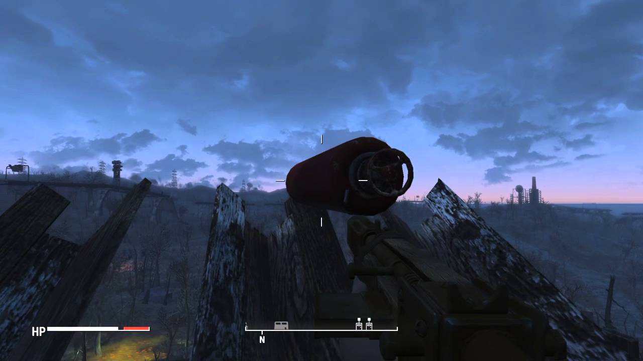Fallout 4: Launching Gas Canisters - YouTube