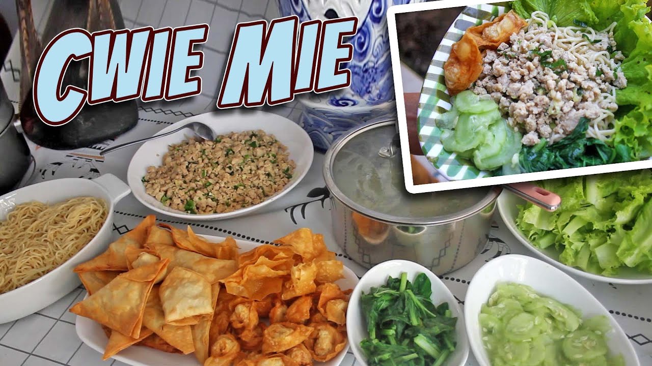 Buat makan sendiri atau makan rame rame sangat Sedap | CWIE MIE - YouTube