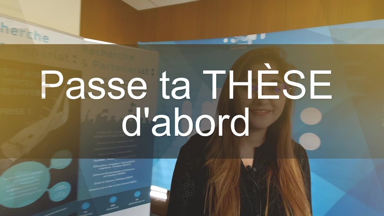 Passe ta Thèse d'abord : Maria Mushtaq, doctorante au laboratoire Lab ...