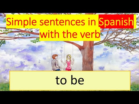 Let's learn Spanish. Topic 49: The verb «to be» - YouTube