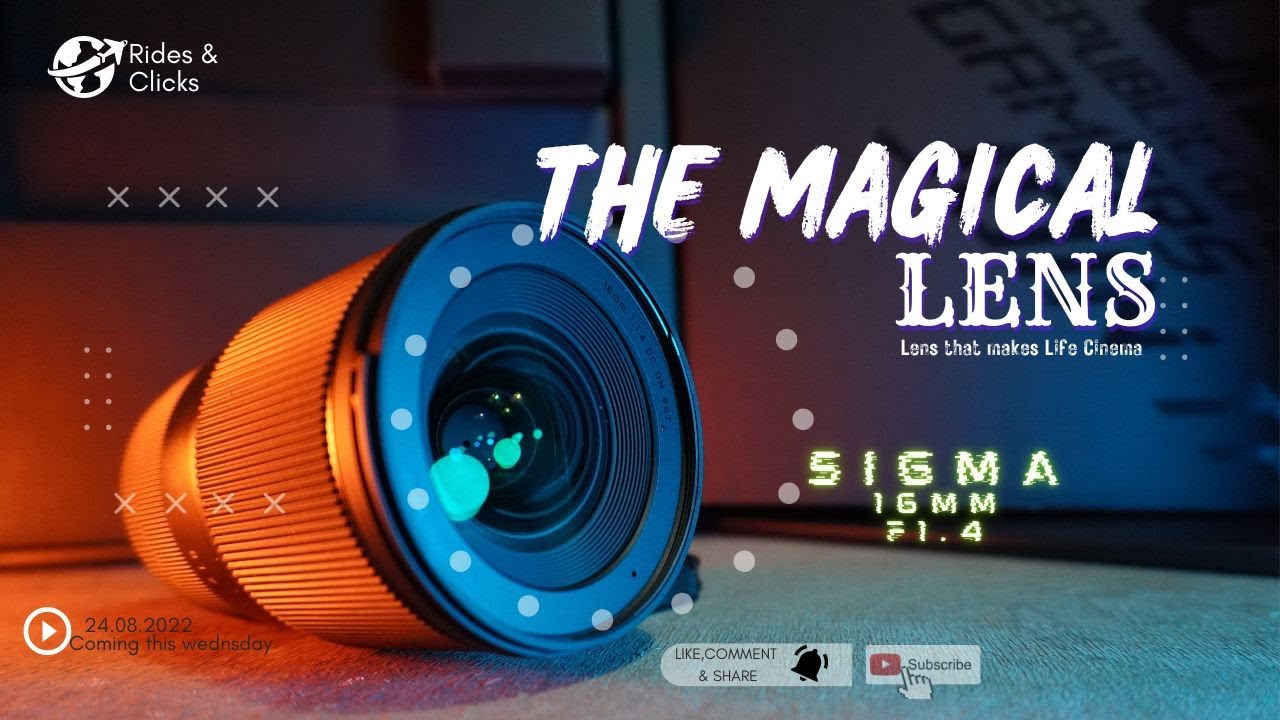 The magical Lens /Sigma 16MM f1.4/Full test video - YouTube