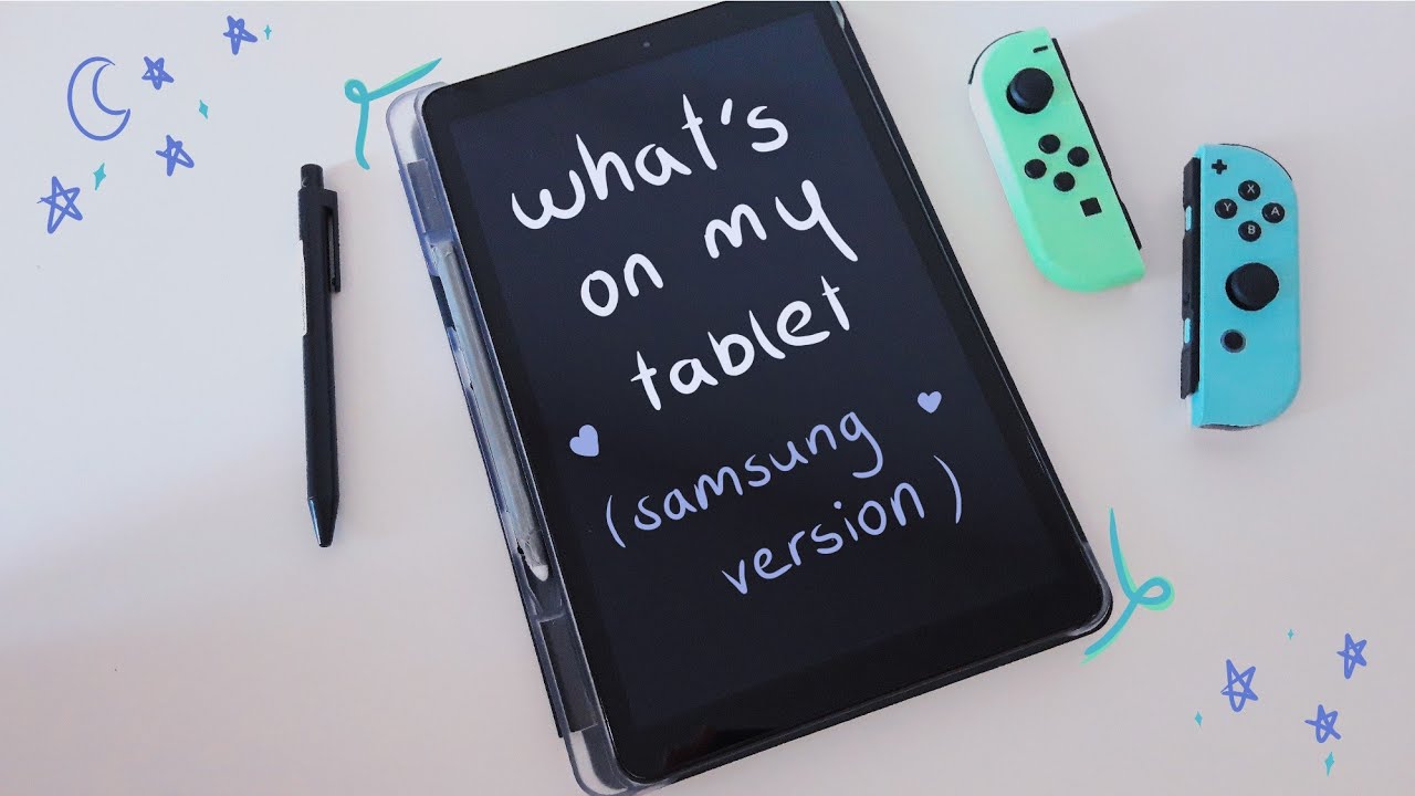 what's on my samsung tablet 🌿🦋 / mmo - YouTube