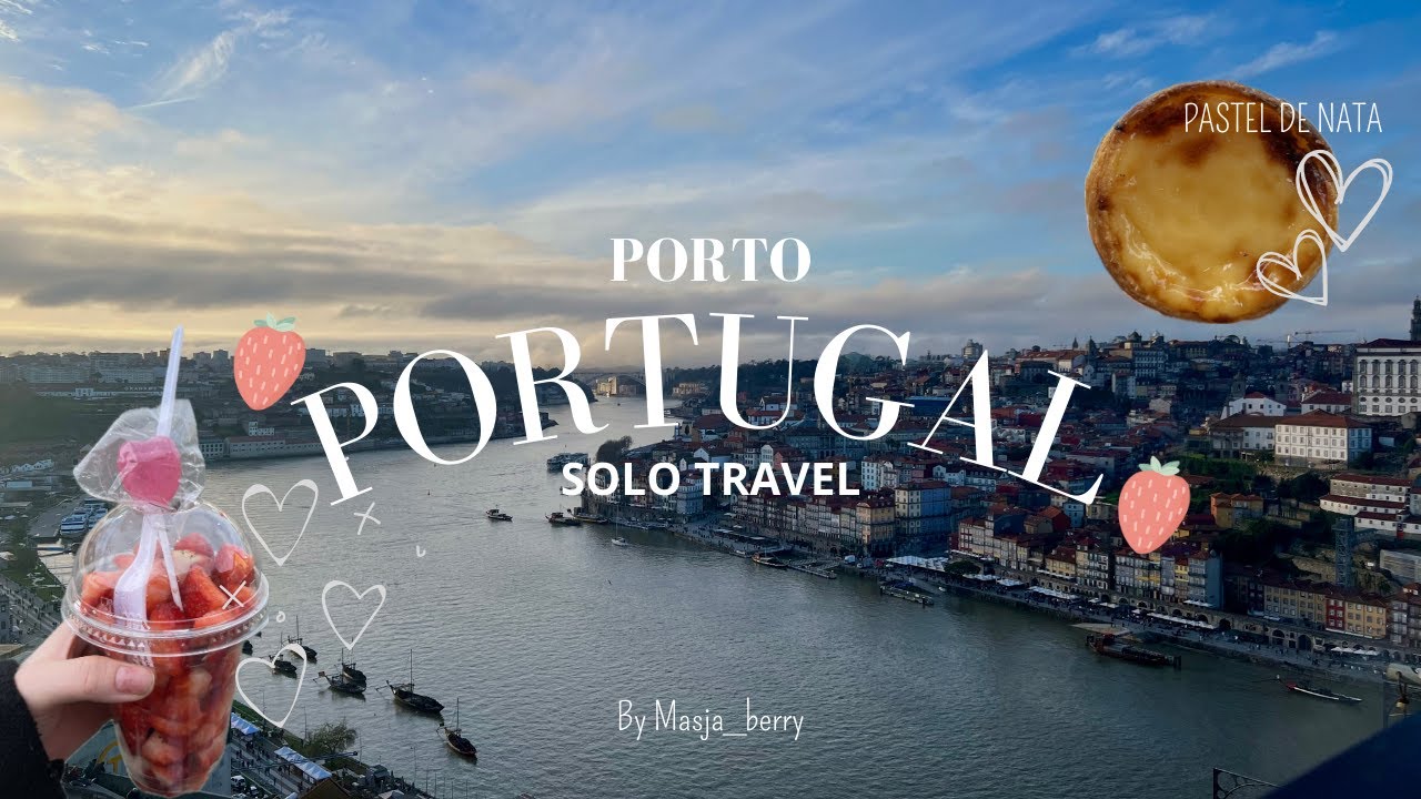 PORTO, PORTUGAL 🇵🇹 | my FIRST ever SOLO TRIP, facing my fears | EP 1 ...