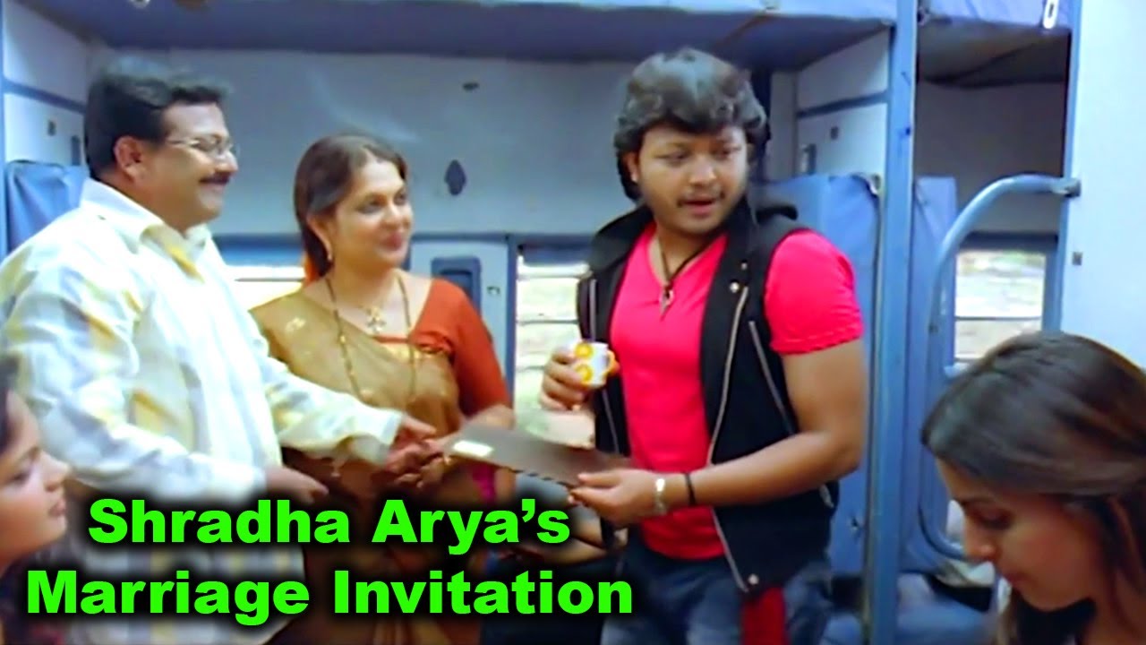 Maduve Mane Movie | Shradha Arya's father give Invitation on Shradha's ...