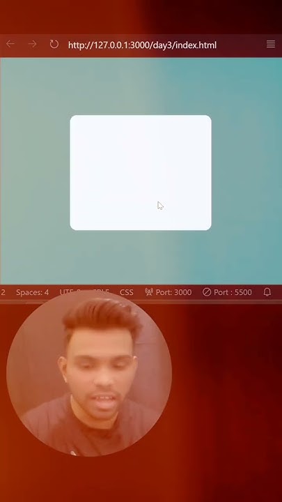Gradient Color In Css🔥 Day3 Day100 Html Css Js Webdevelopment Webdesign Shorts Viral
