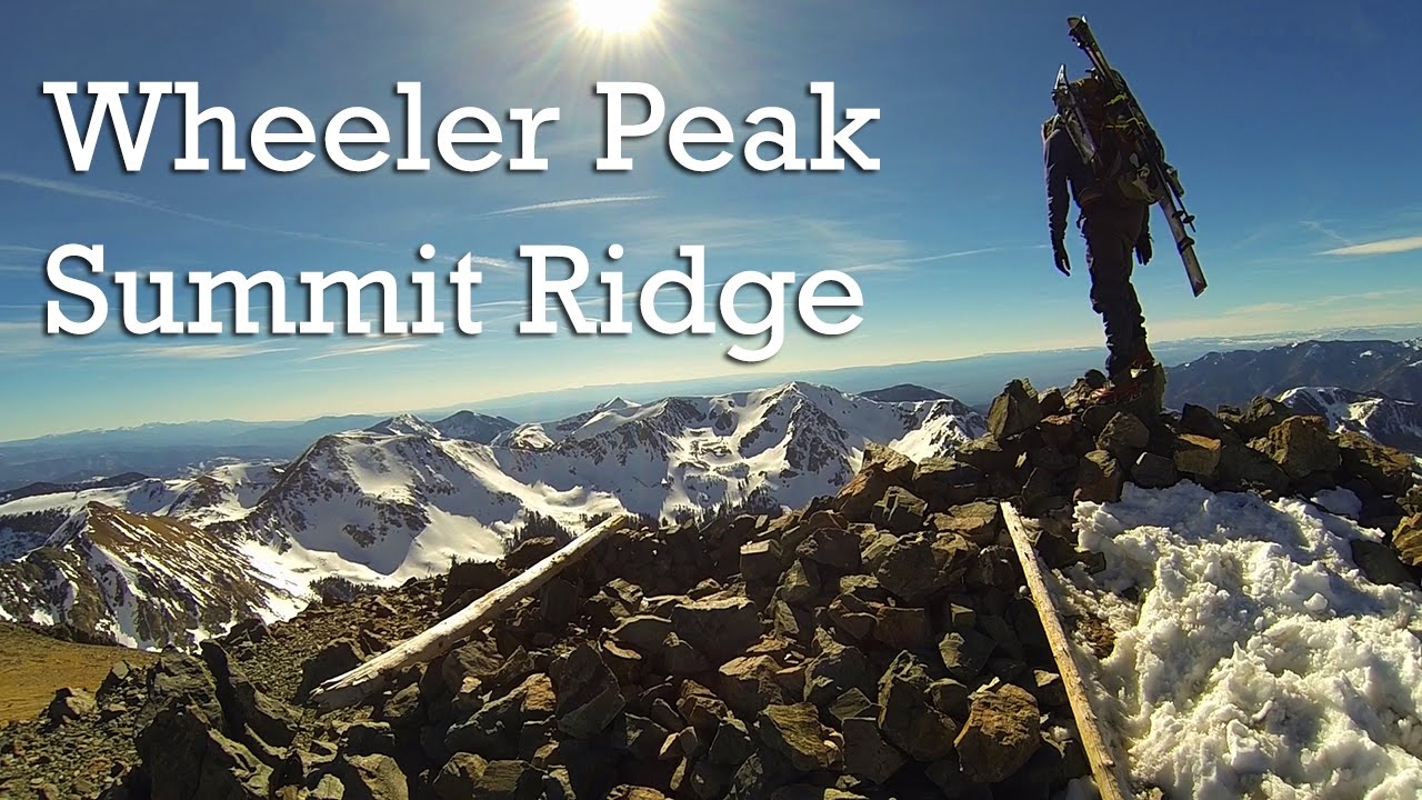 Wheeler Peak Summit Ridge - YouTube