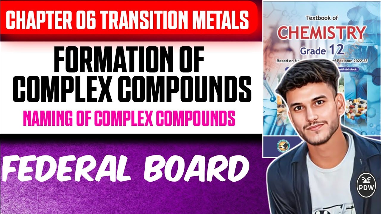 Formation & Naming of Complex Compounds | Unit 6 Transition Metals ...