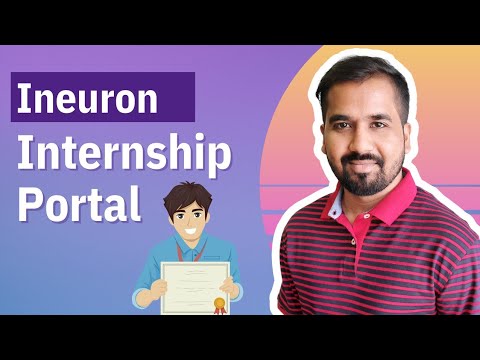 Ineuron Internship Portal - YouTube