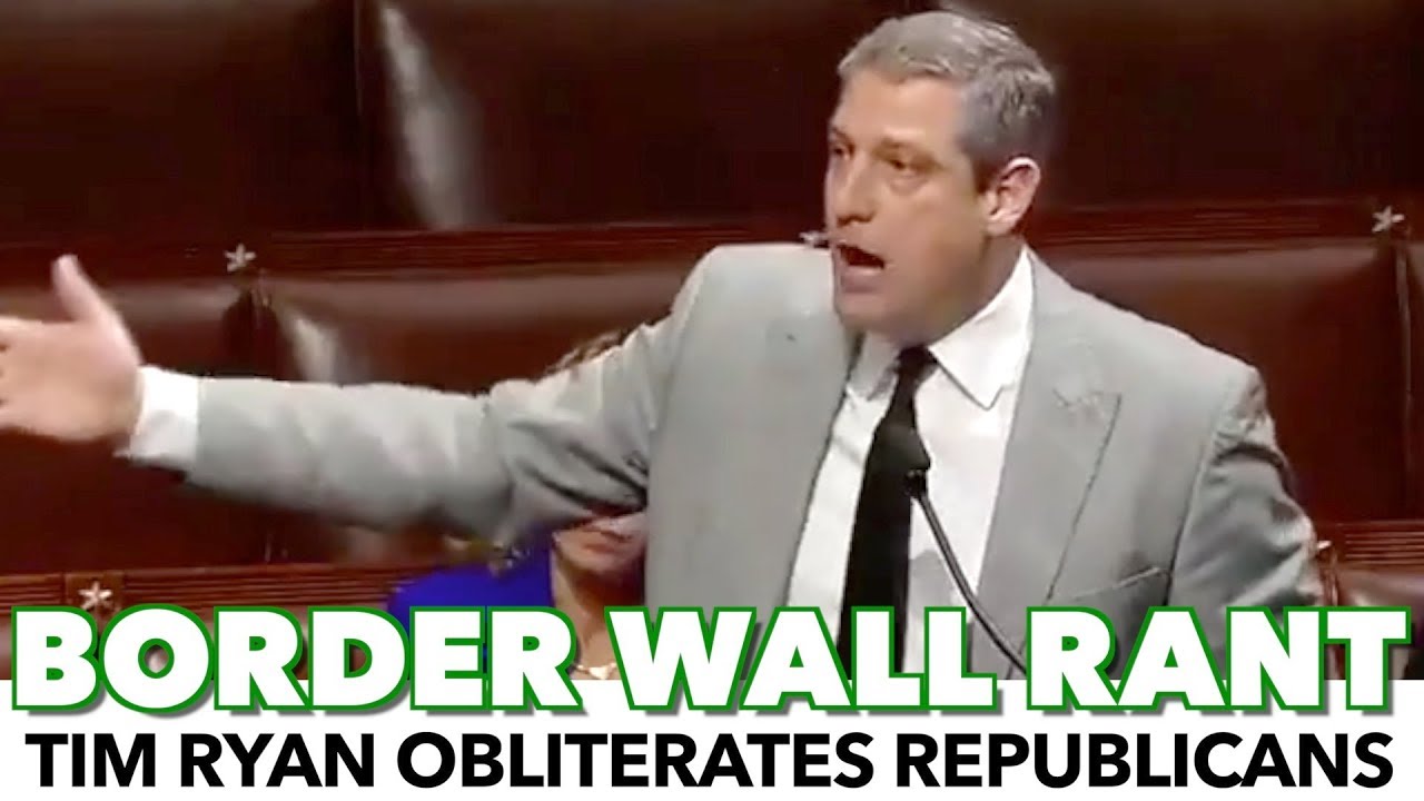 Tim Ryan Obliterates Republicans In Rant Over Border Wall - YouTube