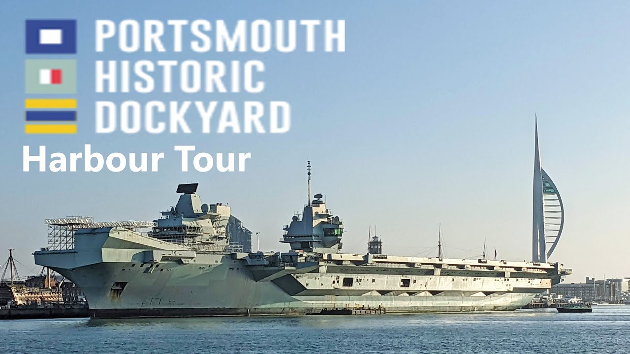 Official Harbour Tour of Portsmouth Dockyard, Home of the Modern Royal ...